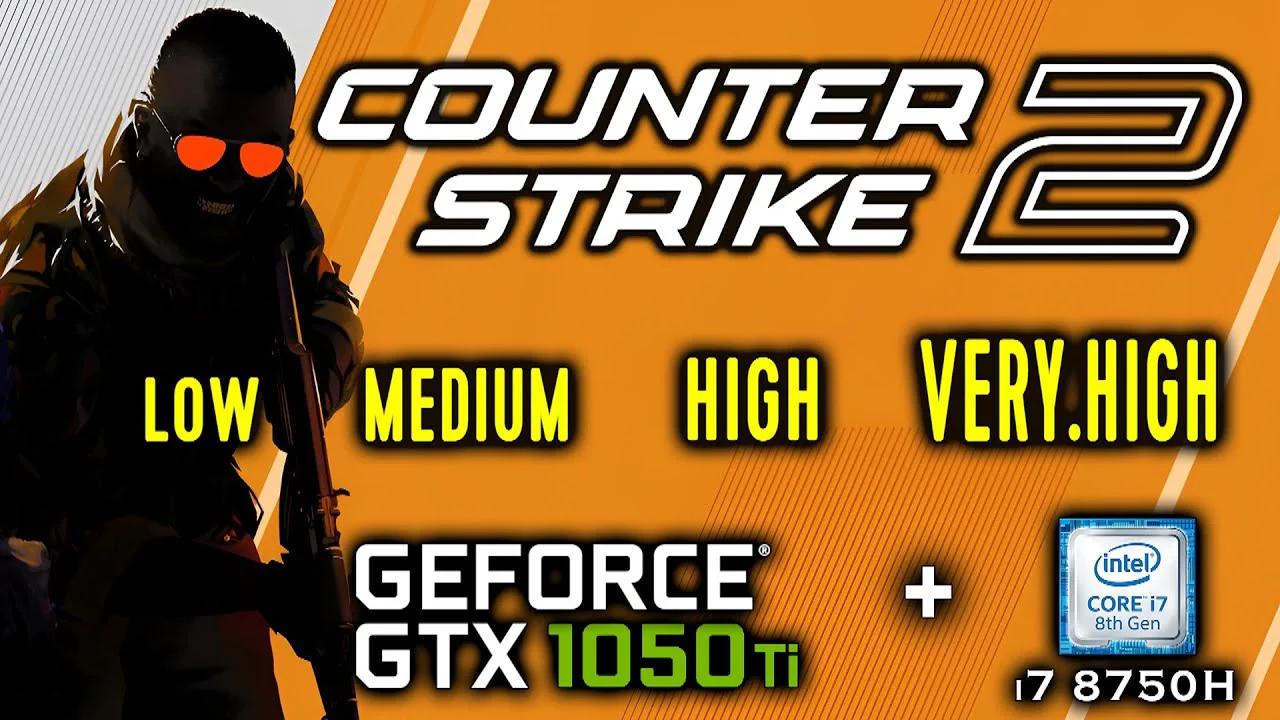 GTX 1050 Ti in Counter-Strike 2 | CS2 | Benchmark All Graphics Setting ...