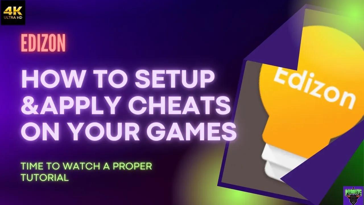 Install Edizon & apply cheats on Nintendo Switch 13.2.0
