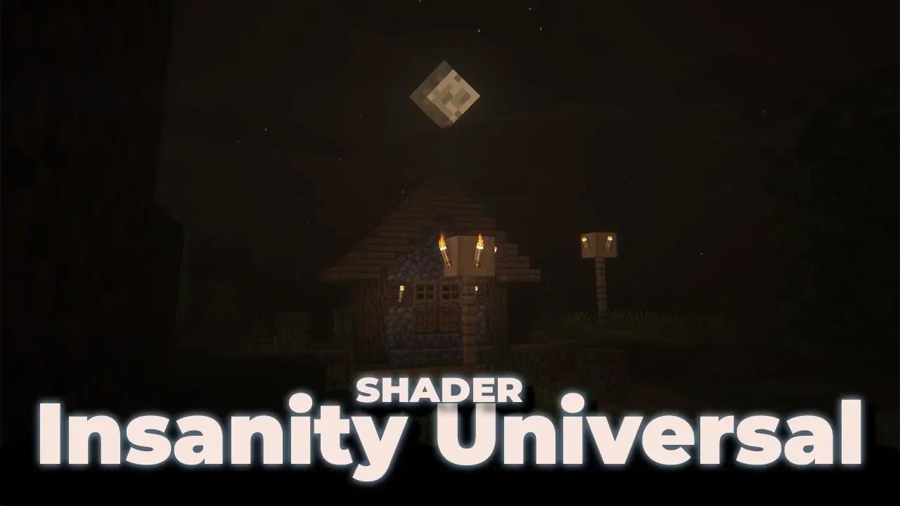 Insanity Shader Universal uno del los Mejores para Minecraft si estas sad 🥲