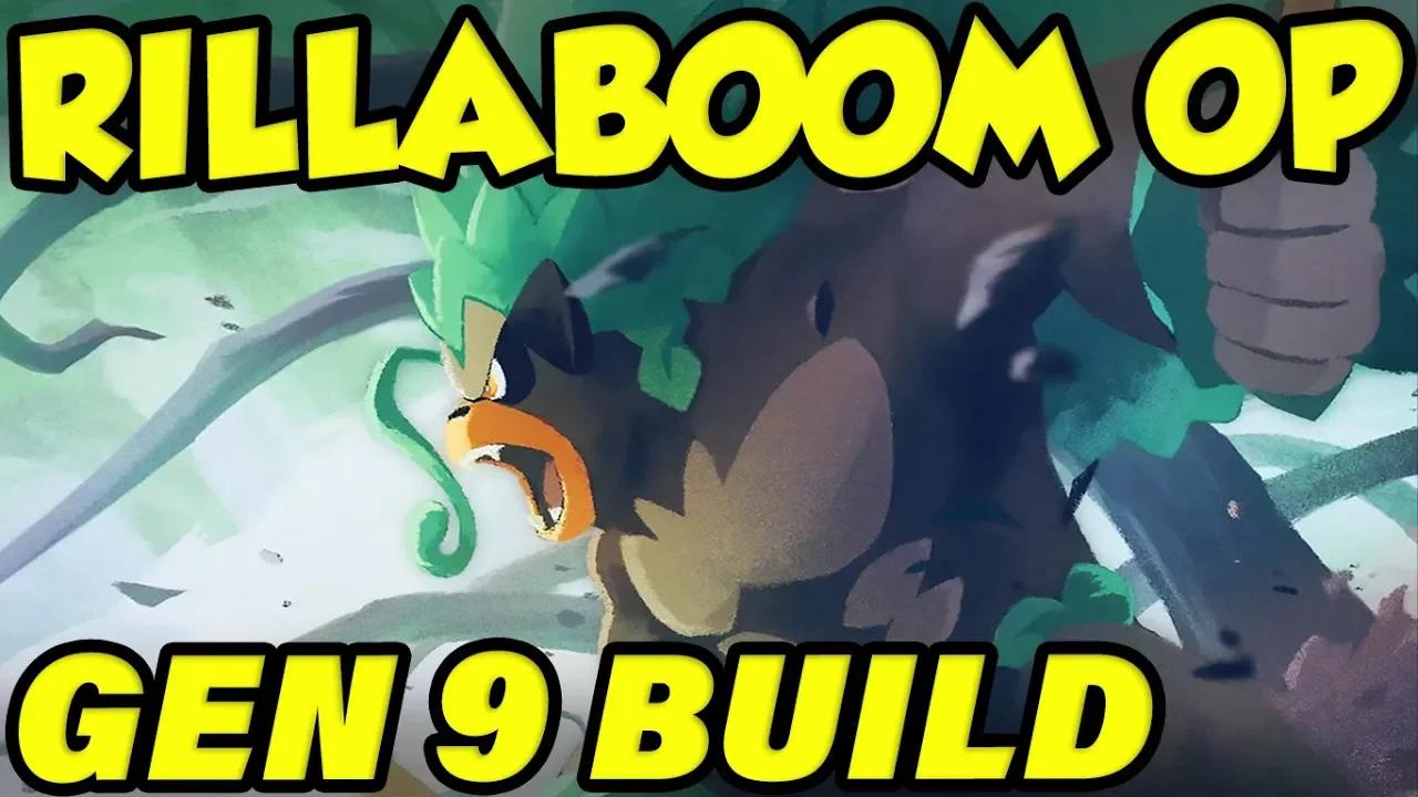 THERE'S A RILLABOOM SWEEPING MOVESET?! How To Use Rillaboom Pokemon ...