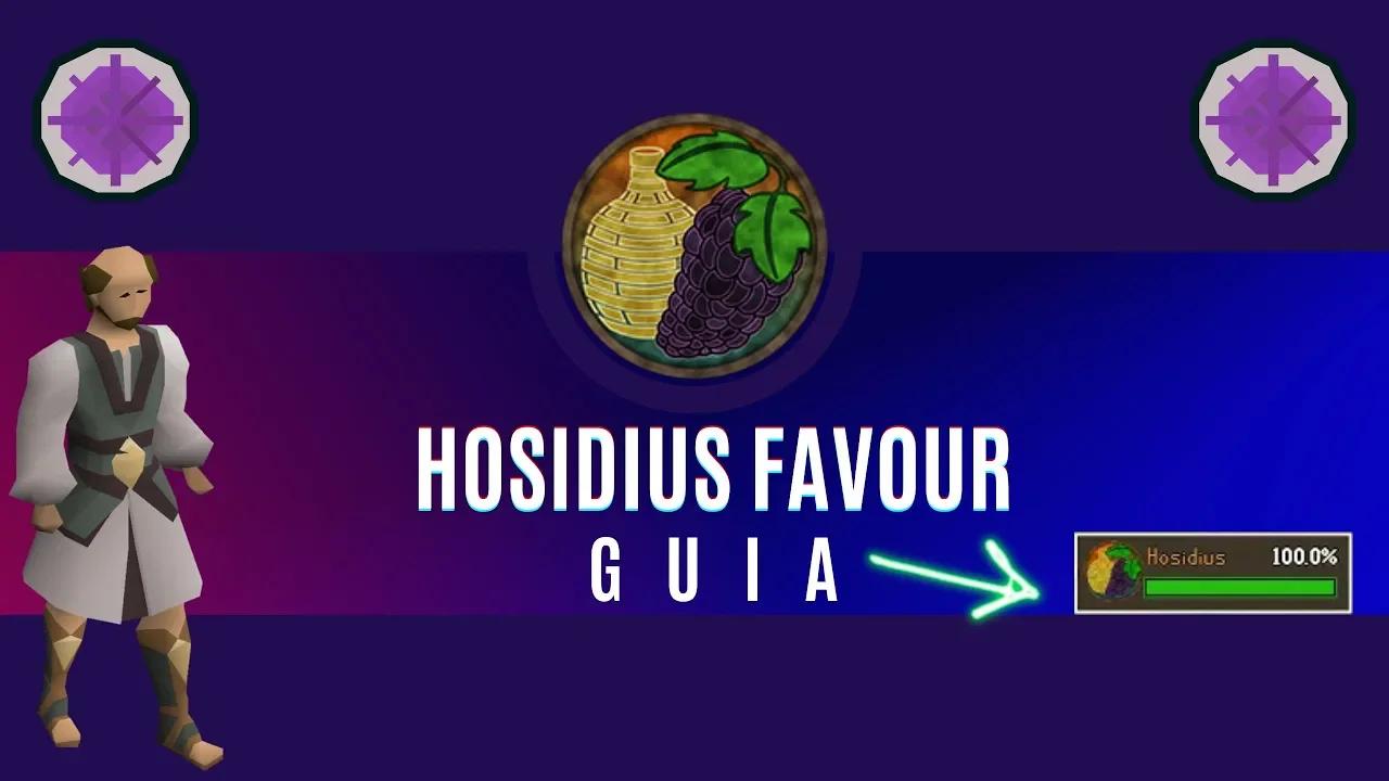 OSRS GUIA PARA REALIZAR EL FAVOUR HOSIDIUS OLD SCHOOL RUNESCAPE