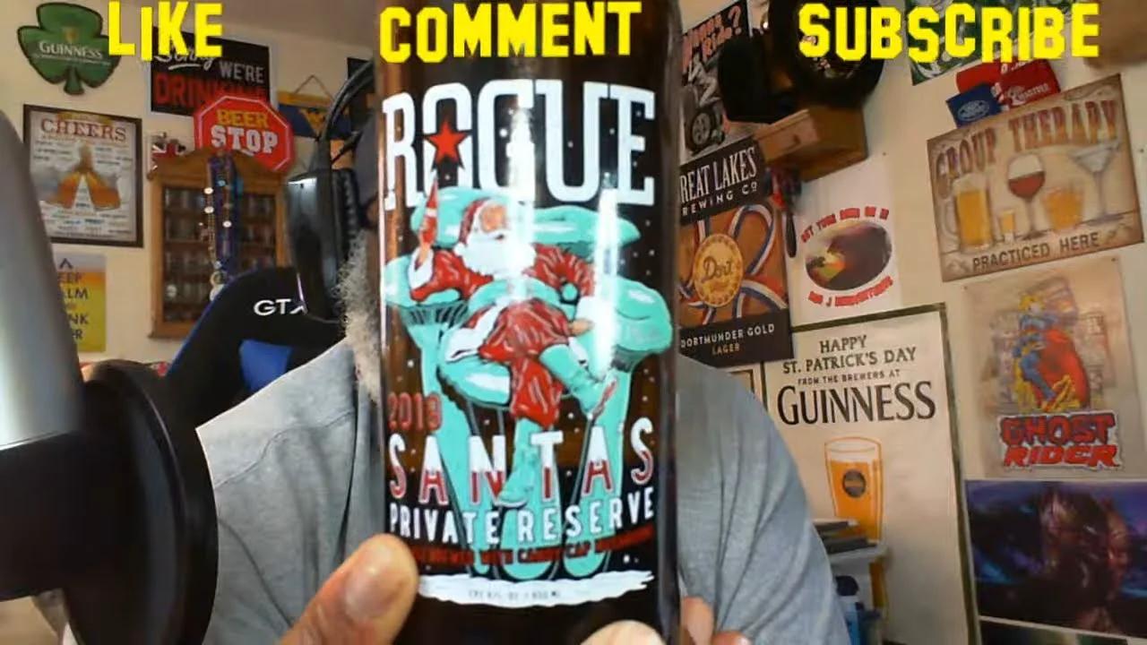 Rogue Ales 2019 Santa's Private Reserve Live Beer Review Chat