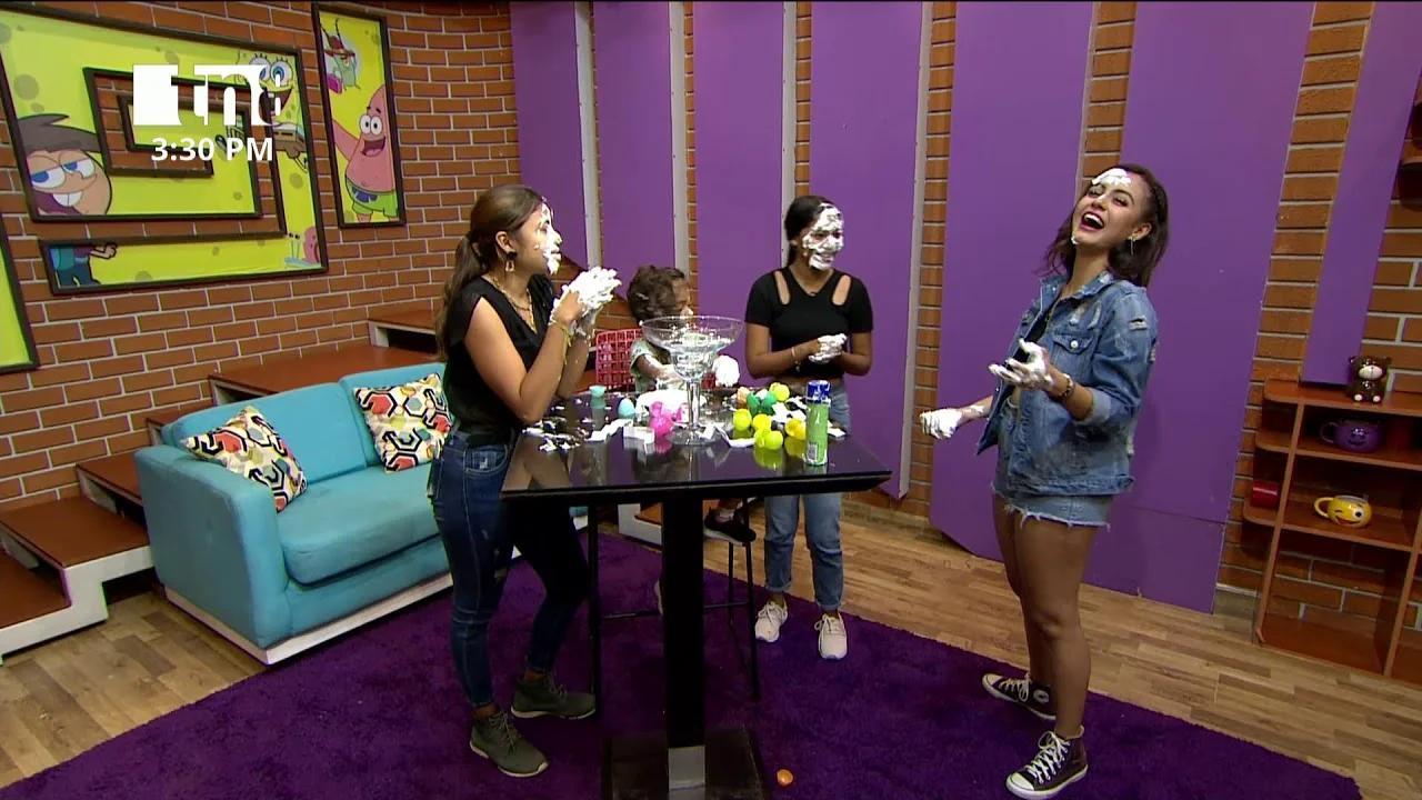 Hora Nick - Juego: Pie face trivia de cultura general