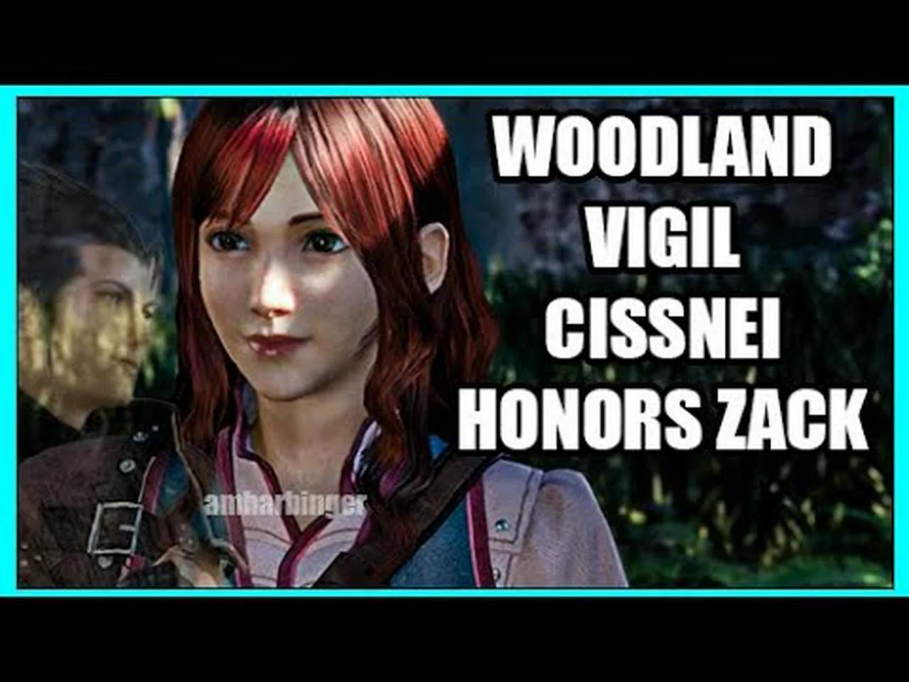 Final Fantasy 7 Rebirth Woodland Vigil Walkthrough Cissnei Honors Zack Fair