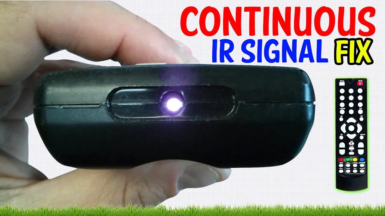 How to Fix a TV Remote with Continuous IR Signal Light Issue: Easy Troubleshooting Guide