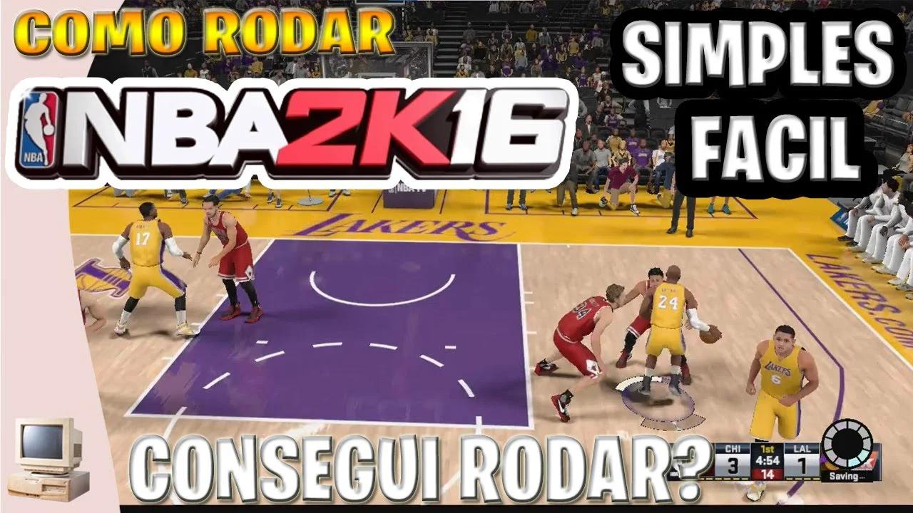 TUTORIAL PASSO A PASSO - COMO RODAR NBA 2K16 EM UM PC FRACO