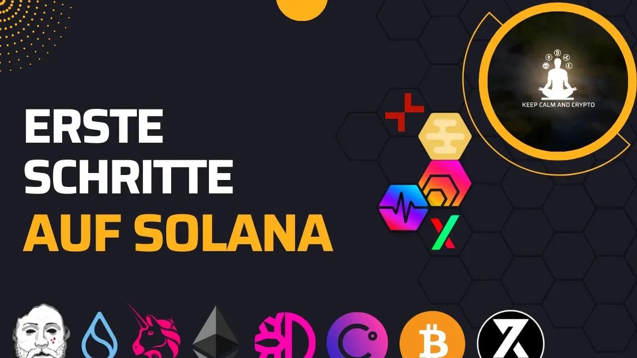 Solana SOL Phantom Wallet anlegen und Airdrop Übersicht