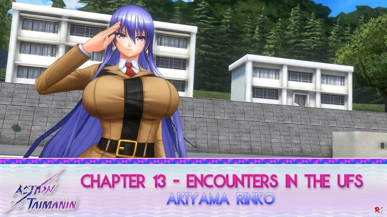 Action Taimanin - Chapter 13: Encounters in the UFS (Akiyama Rinko)