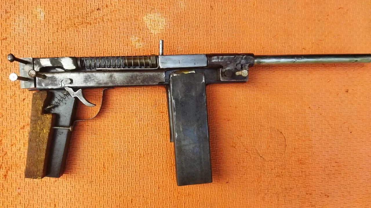 Easy craft submachine gun to make.