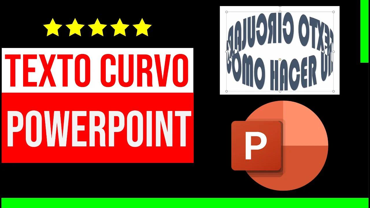 COMO HACER TEXTO CURVO EN POWER POINT 2016 PASO A PASO