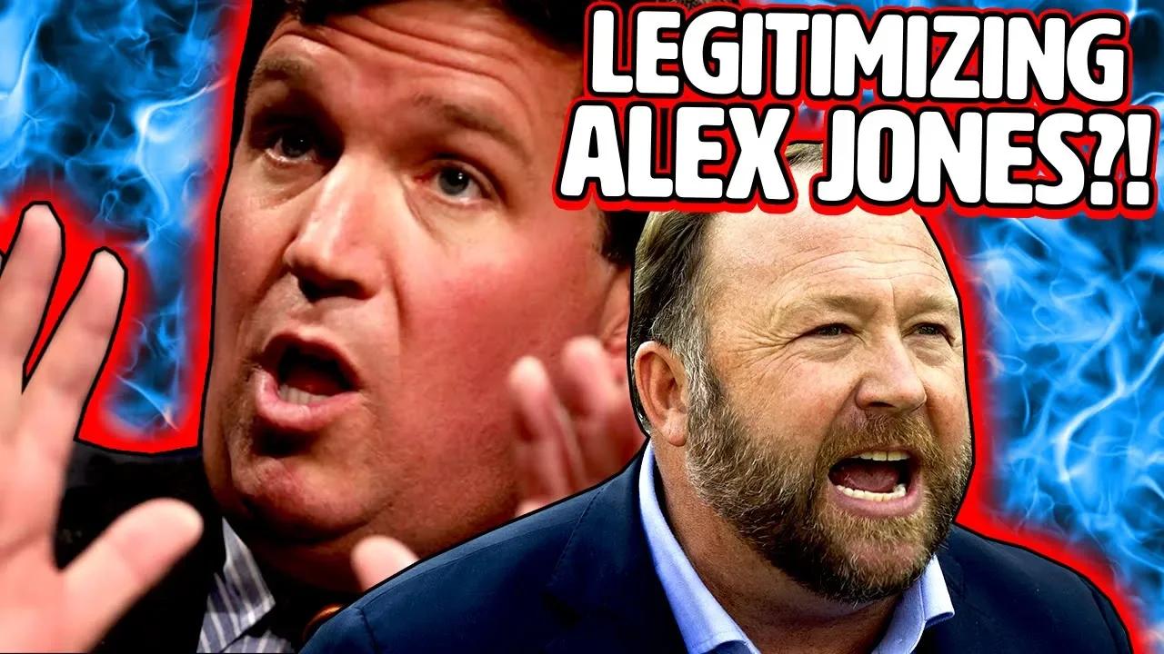 Tucker Carlson cites Alex Jones as a LEGITIMATE Journalist! (Lets check ...