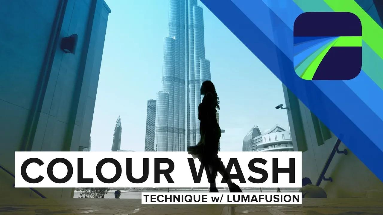 Learn a Colour Wash Technique w/ LUMAFUSION for iPad, iPhone & Android