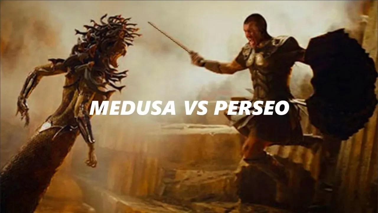 Batalla de los Dioses Medusa y Perseo Mitología Griega Documental ...