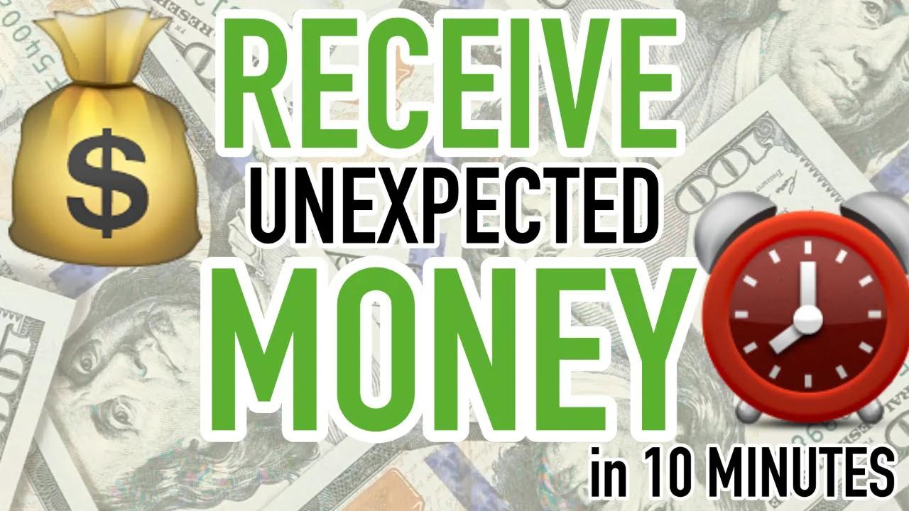 🎧RECEIVE UNEXPECTED MONEY in 10 MINUTES 💰🙏🏾 PRACTICE ONCE A WEEK