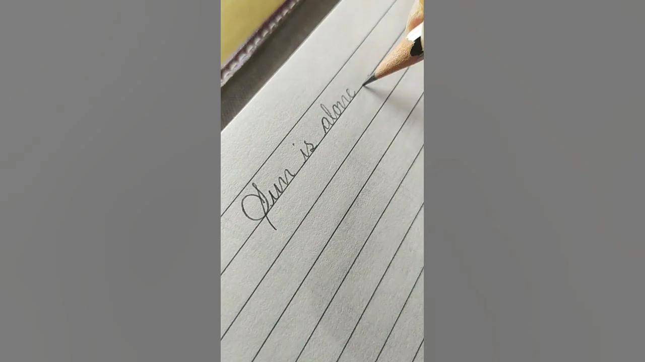 cursive handwriting #calligraphy #writing