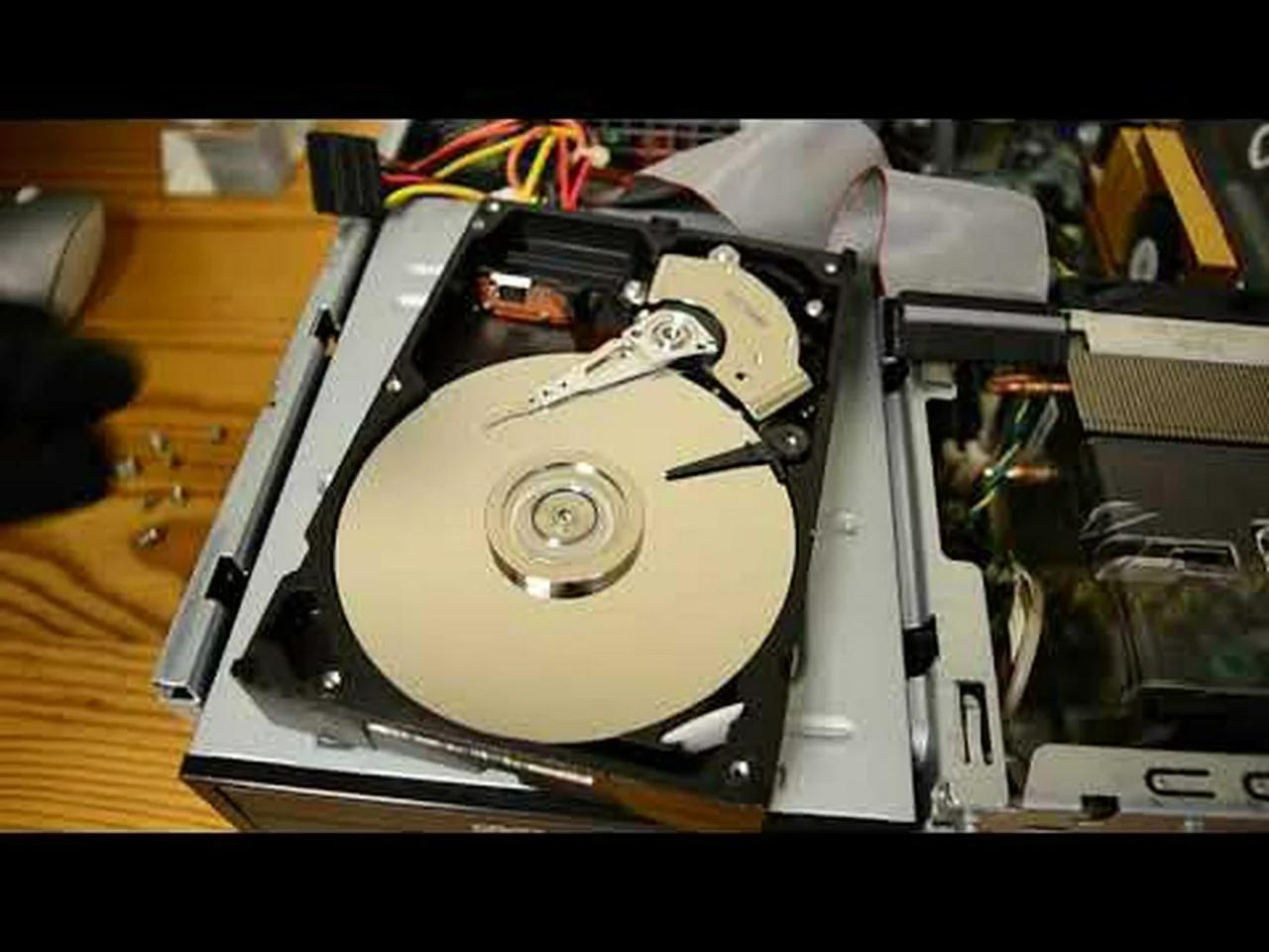 Let's take a look inside a spinning hard drive - How do HDDs work?