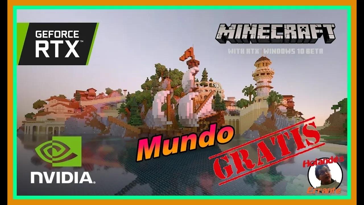 Mundo gratis - Hilltop Lifestyle RTX - Minecraft Windows 10 - Tutorial