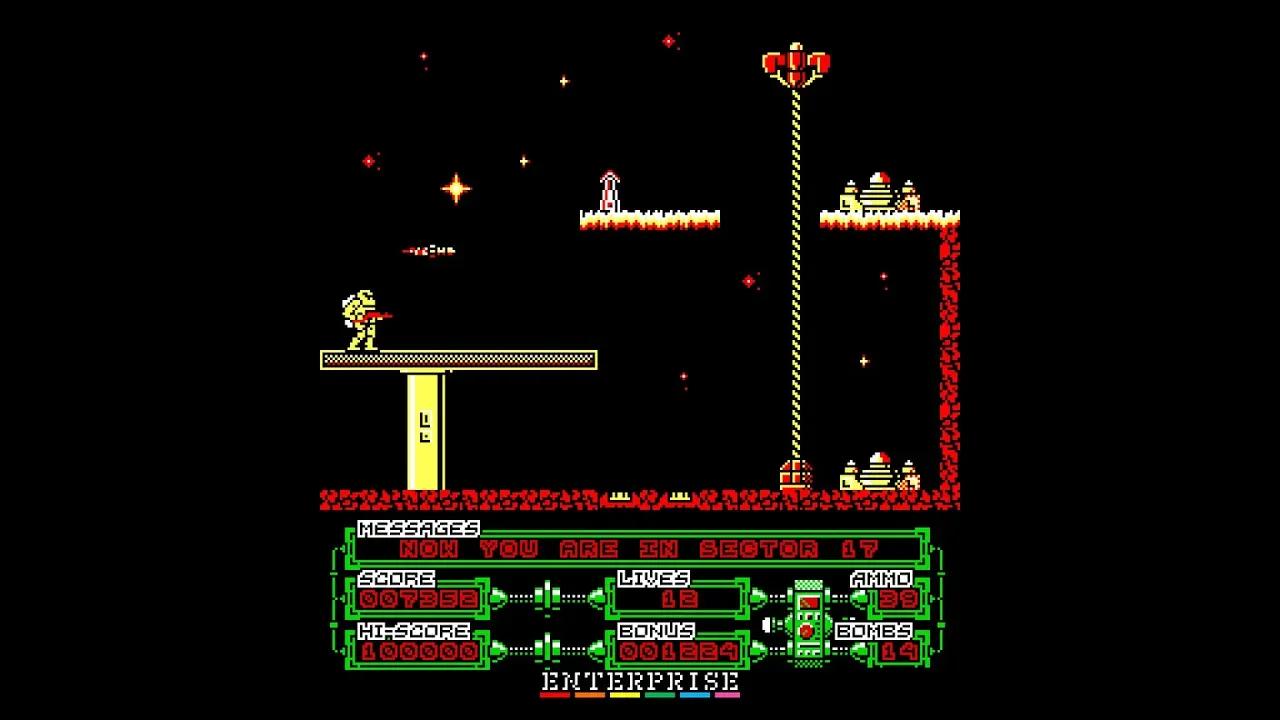 Enterprise 128 Game: Firebow (1989)