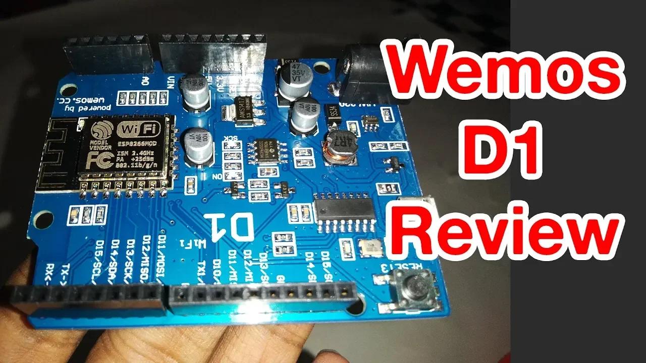Wemos D1 ESP8266 Based Arduino IoT board - Review | Som Tips