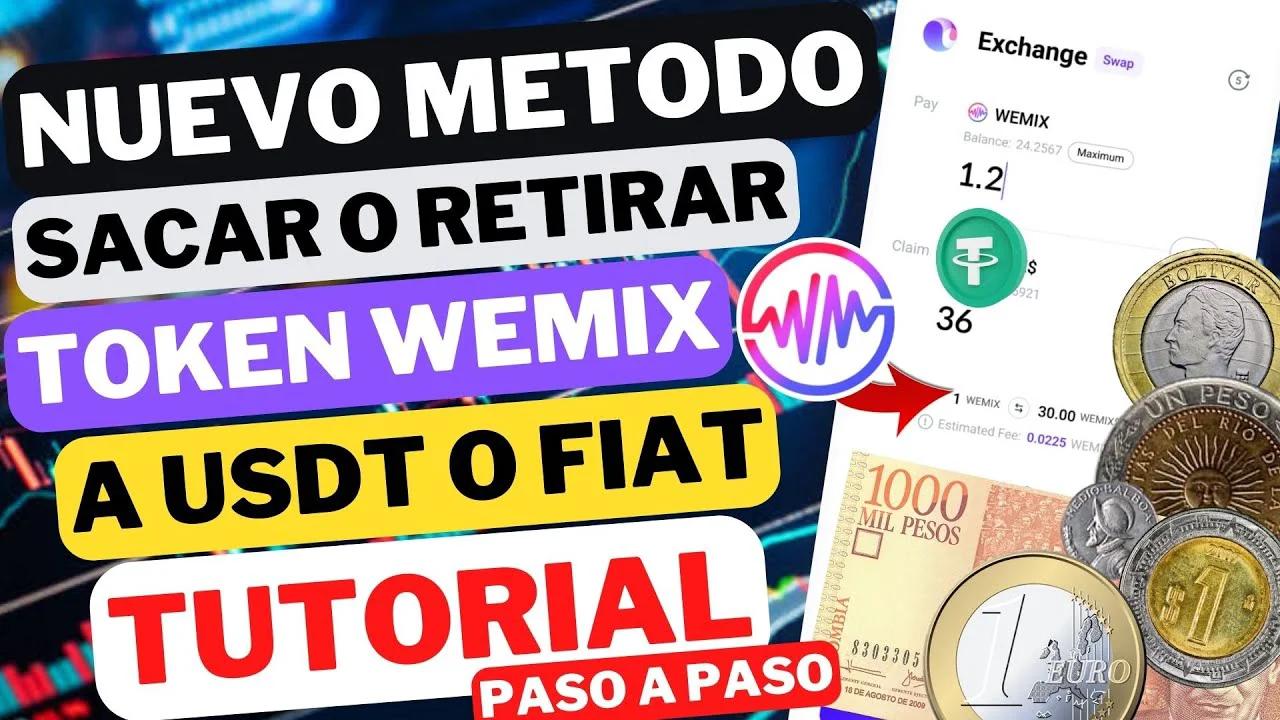 🟣 "PASO A PASO" CÓMO RETIRAR WEMIX HASTA TU CUENTA BANCARIA 2023 Cualquier juego WEMIX PLAY WEMADE