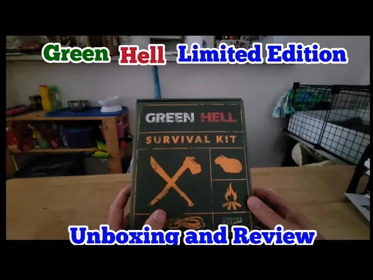 Green Hell Limited Edition Unboxing