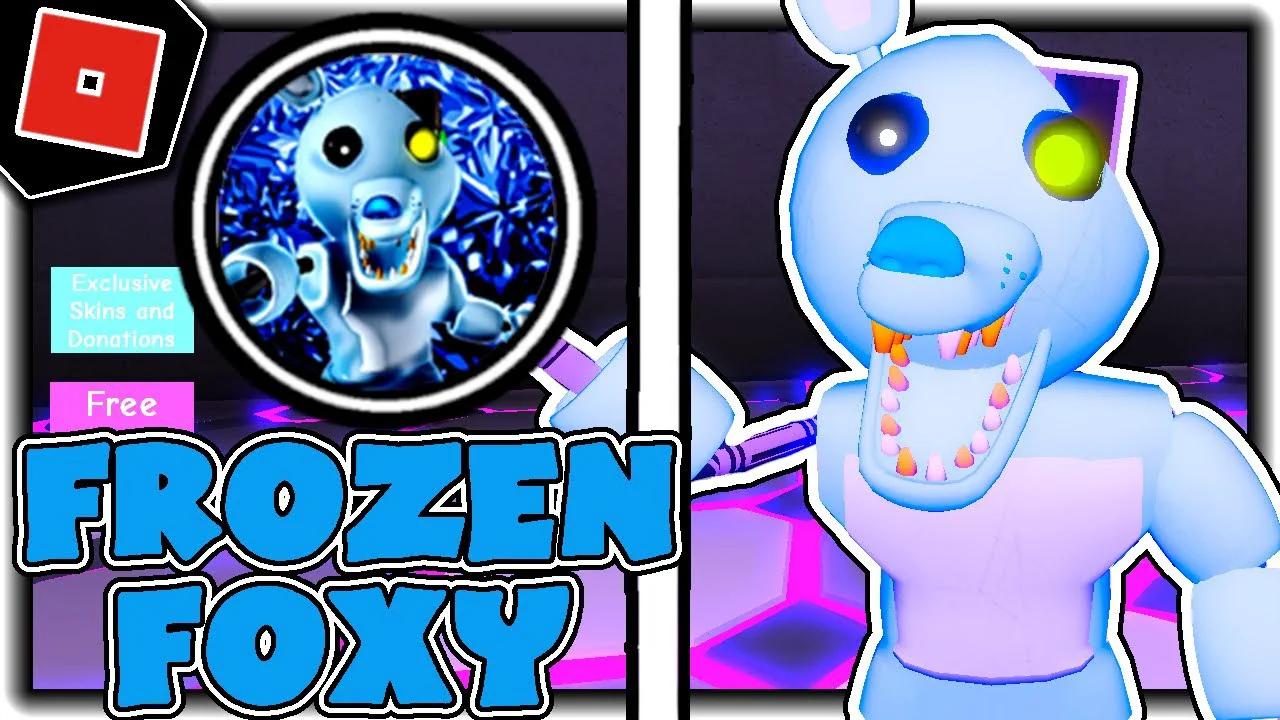 How to get "FROZEN FOXY" BADGE + FROZEN FOXY MORPH/SKIN in FNAF NEW ...