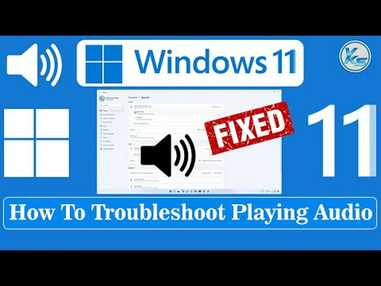 How To Troubleshoot Playing Audio in Windows 11 | Windows 11 Me Audio Problem Kaise Solve Kare