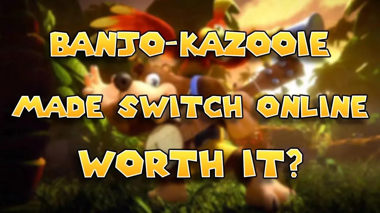 Banjo-Kazooie Announced for Nintendo Switch Online Expansion
