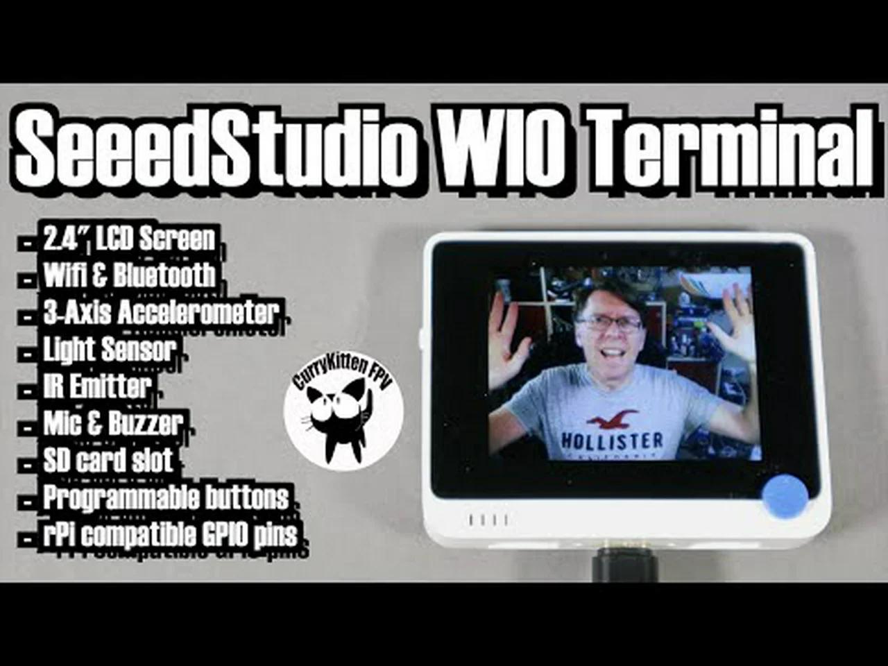Wio Terminal An Arduino Compatible Board With Screen And A Lot More