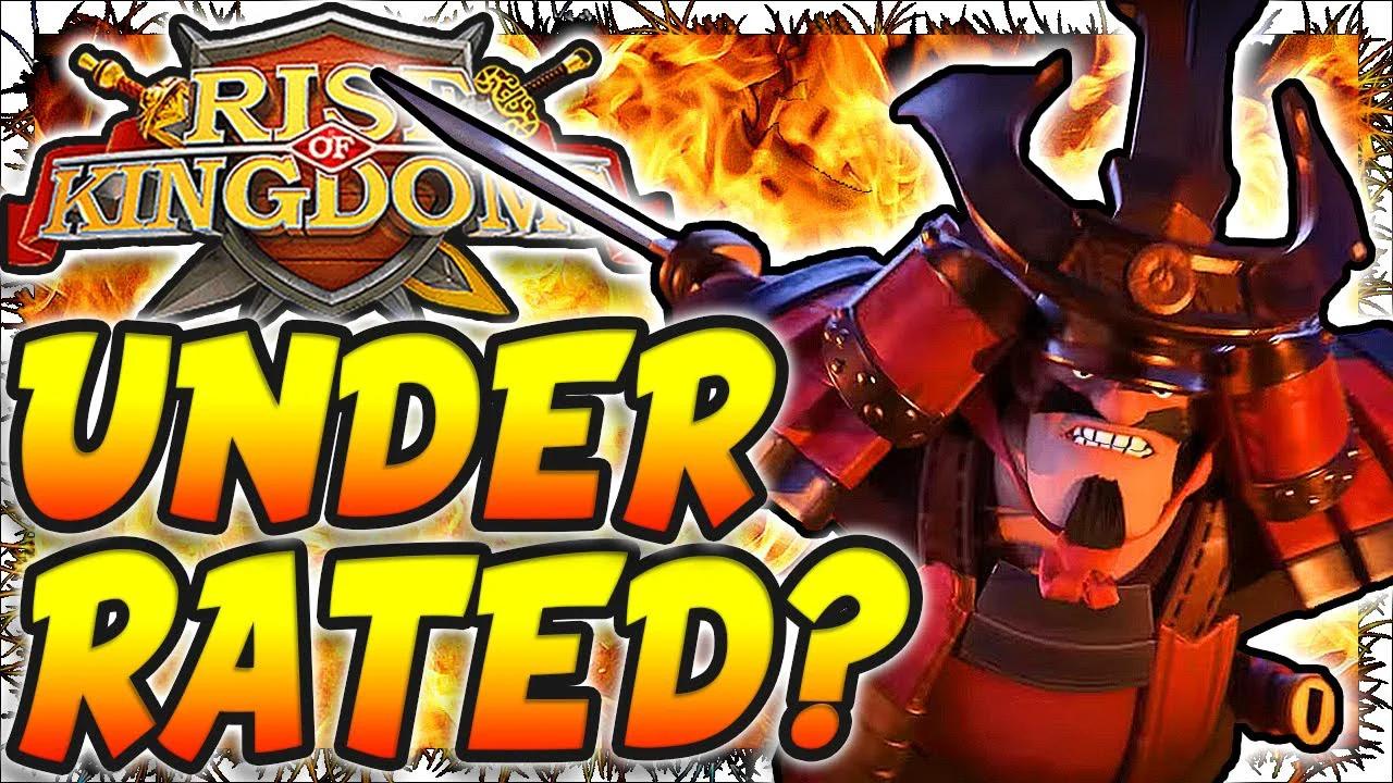 KUSUNOKI RISE OF KINGDOMS GUIDE 2020! UNDER RATED? Kusunoki Talent ...