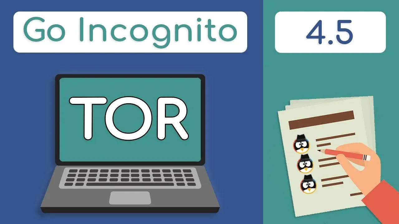 Tor Explained | Go Incognito 4.5