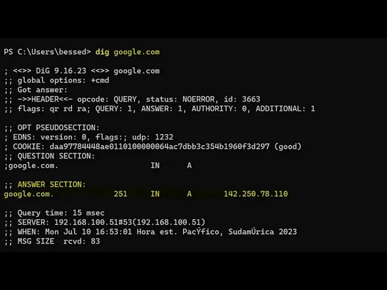 Instalar dig en windows
