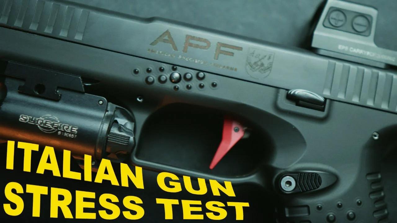 Stress Testing an Italian Gun - 1000 Round Burn Down of the Strike One ...
