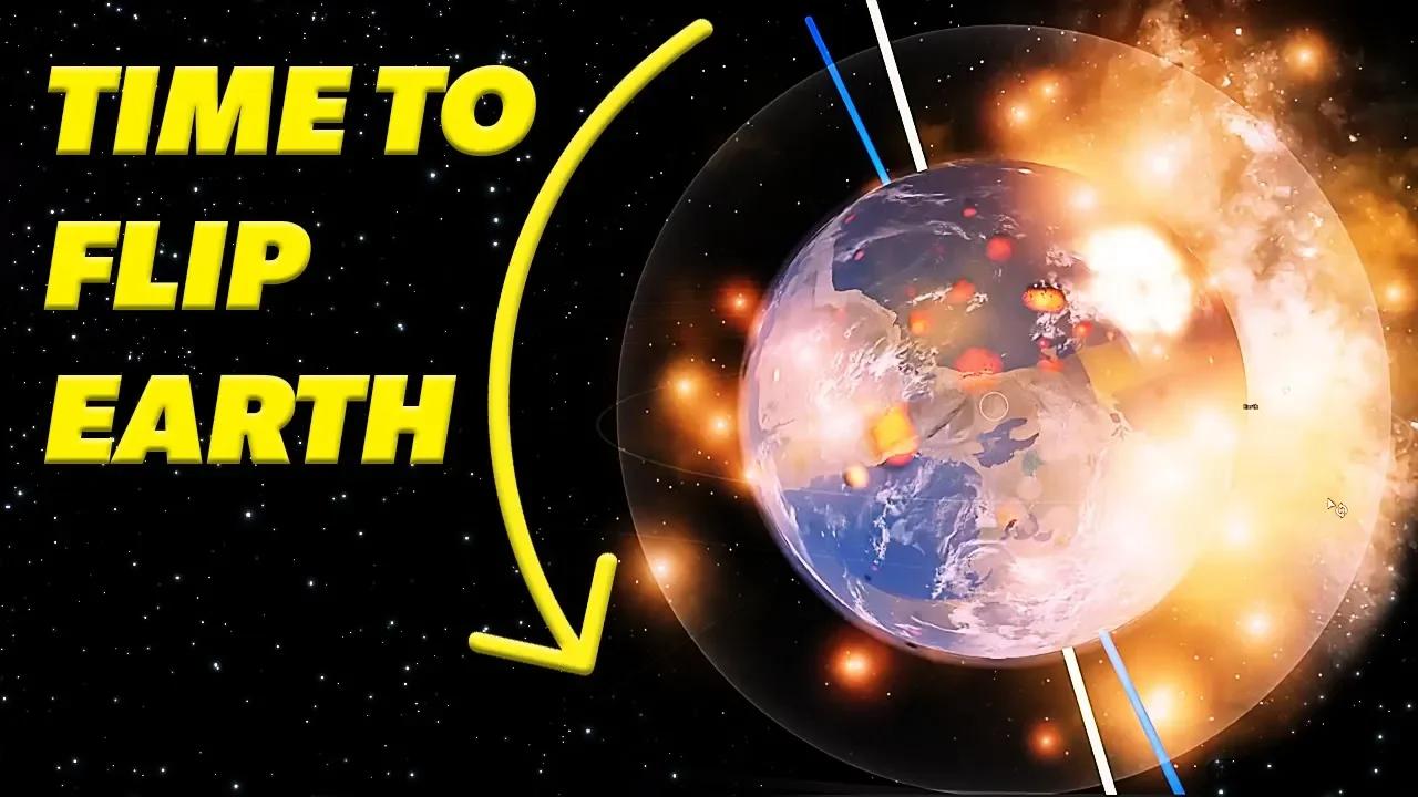 FLIPPING EARTH With PHYSICS in Universe Sandbox!