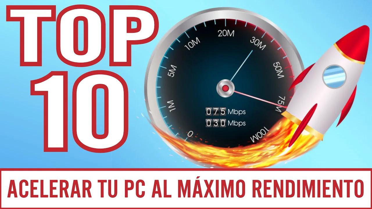 TOP 10 | OPTIMIZAR TU PC AL MÁXIMO RENDIMIENTO | LAS MEJORES CONFIGURACIONES