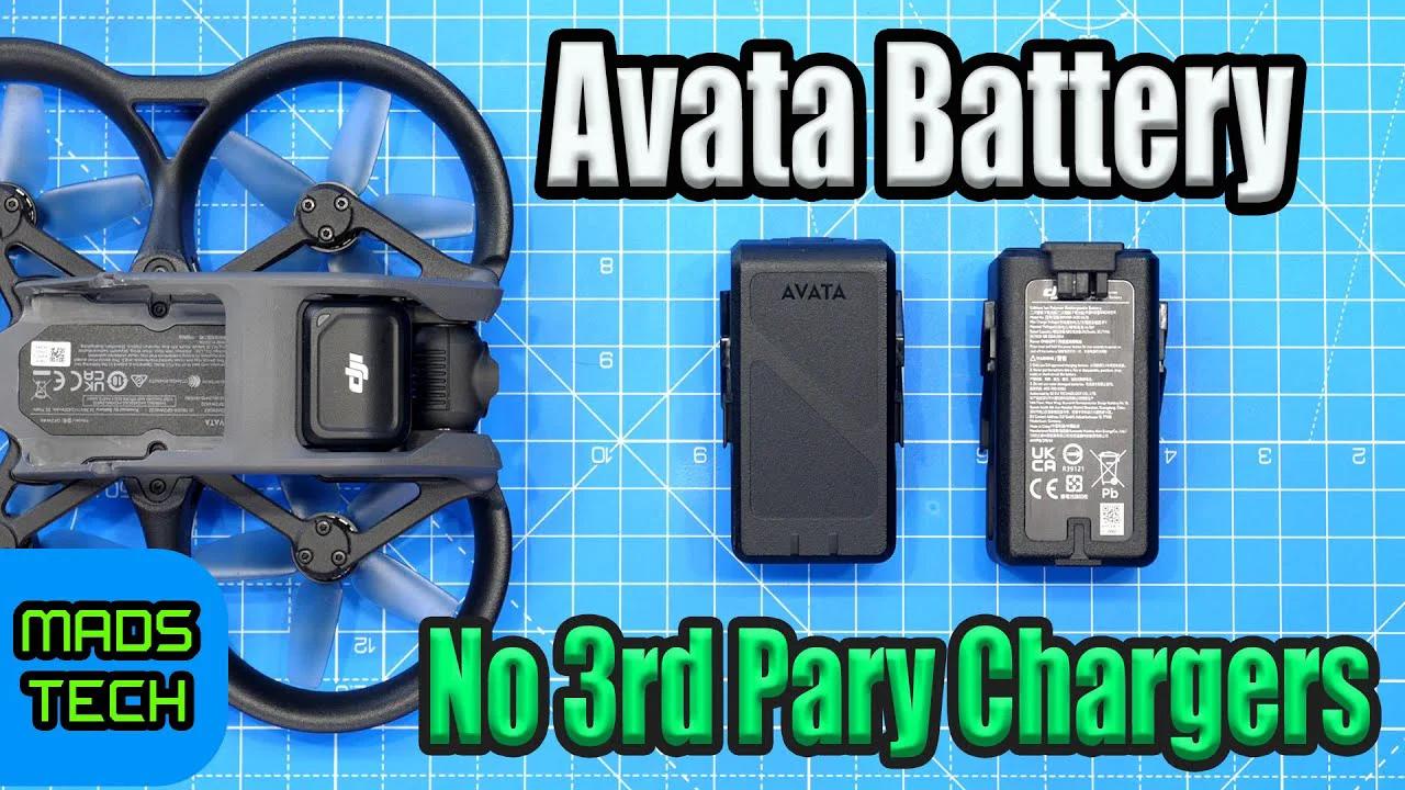 DJI Avata Battery - Lithium Ion Polymer & Why No 3rd Party Charger