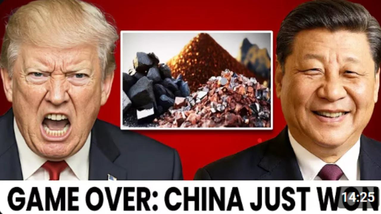Trump EXPLODES as China BANS Rare Earths — 78% of U.S. Military Now at ...