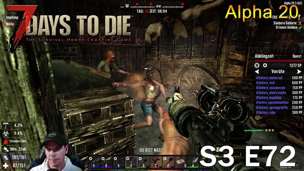7 Days to Die Alpha 20 Deutsch S3 E72 Eine Schlacht vor der nacht [Lets Play Coop Gameplay]