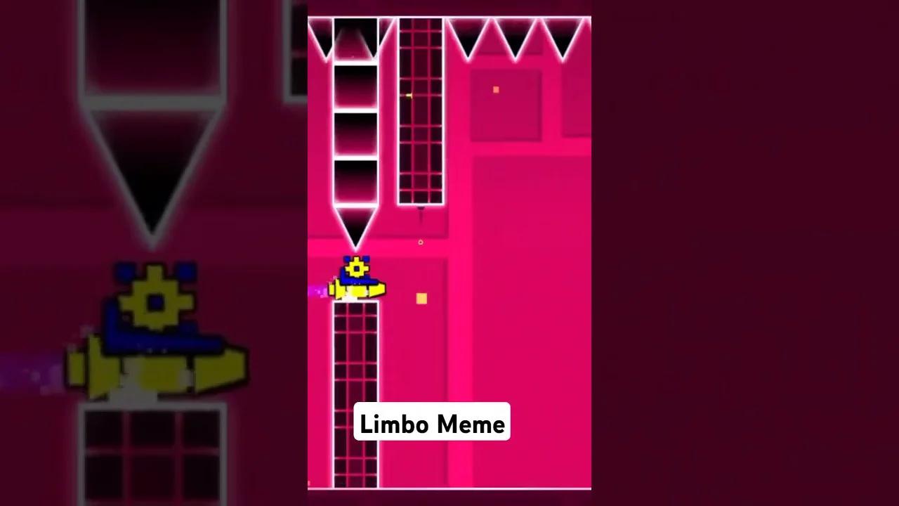 🔥 Geometry Dash Limbo Meme: Epic Fails & Insane Jumps! 😱 #Shorts # ...