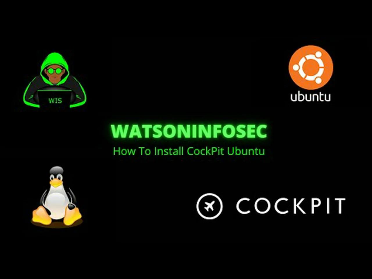 How To Install CockPit On Ubuntu Server