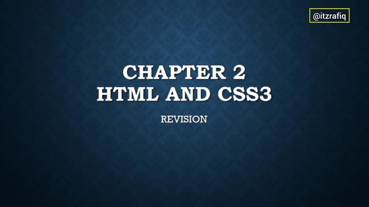 Class 10 Computer Science Chapter 2 Revision