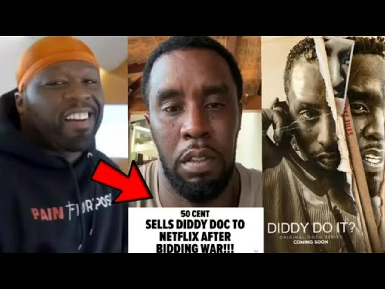 50 Cents Reacts To Selling Diddy Doc Series to Netflix #50cent #hiphopnews
