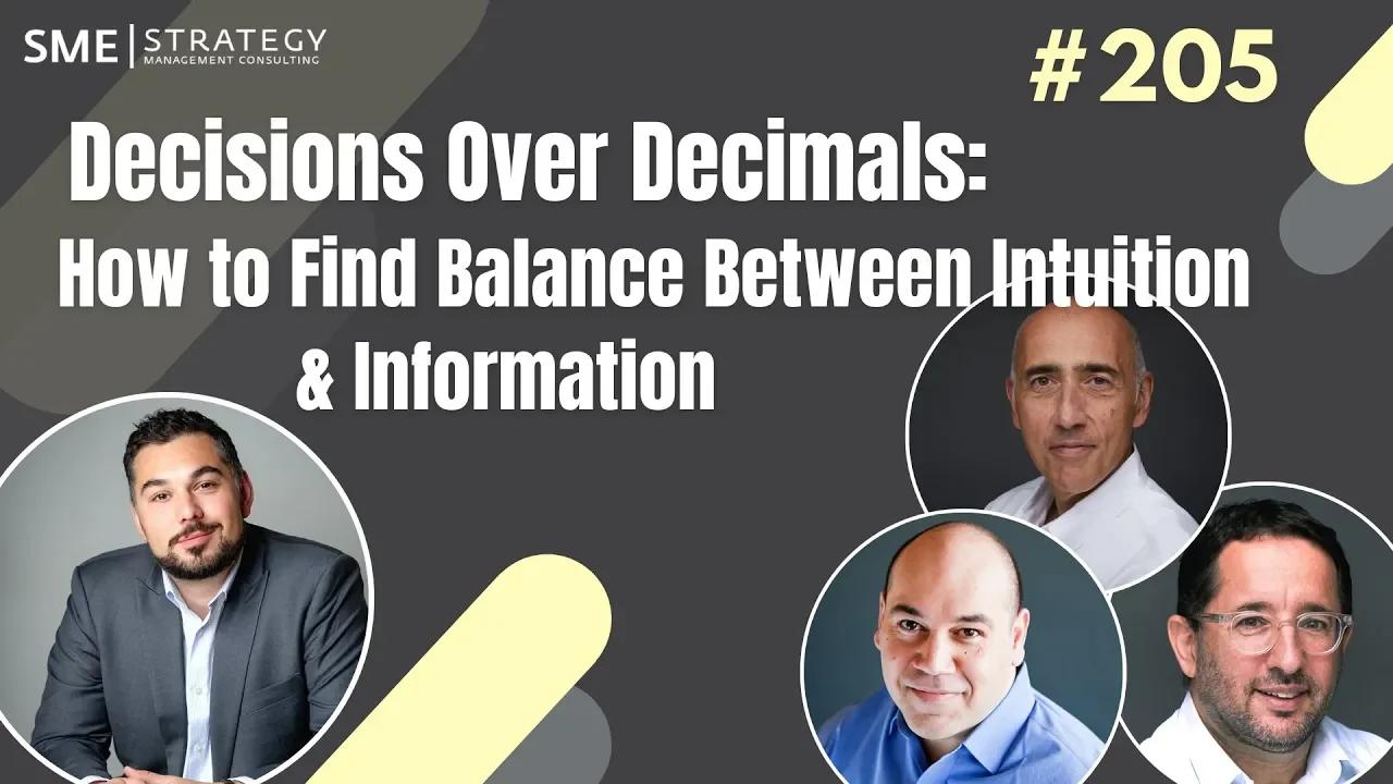 Decisions Over Decimals: How to Find Balance Between Intuition ...