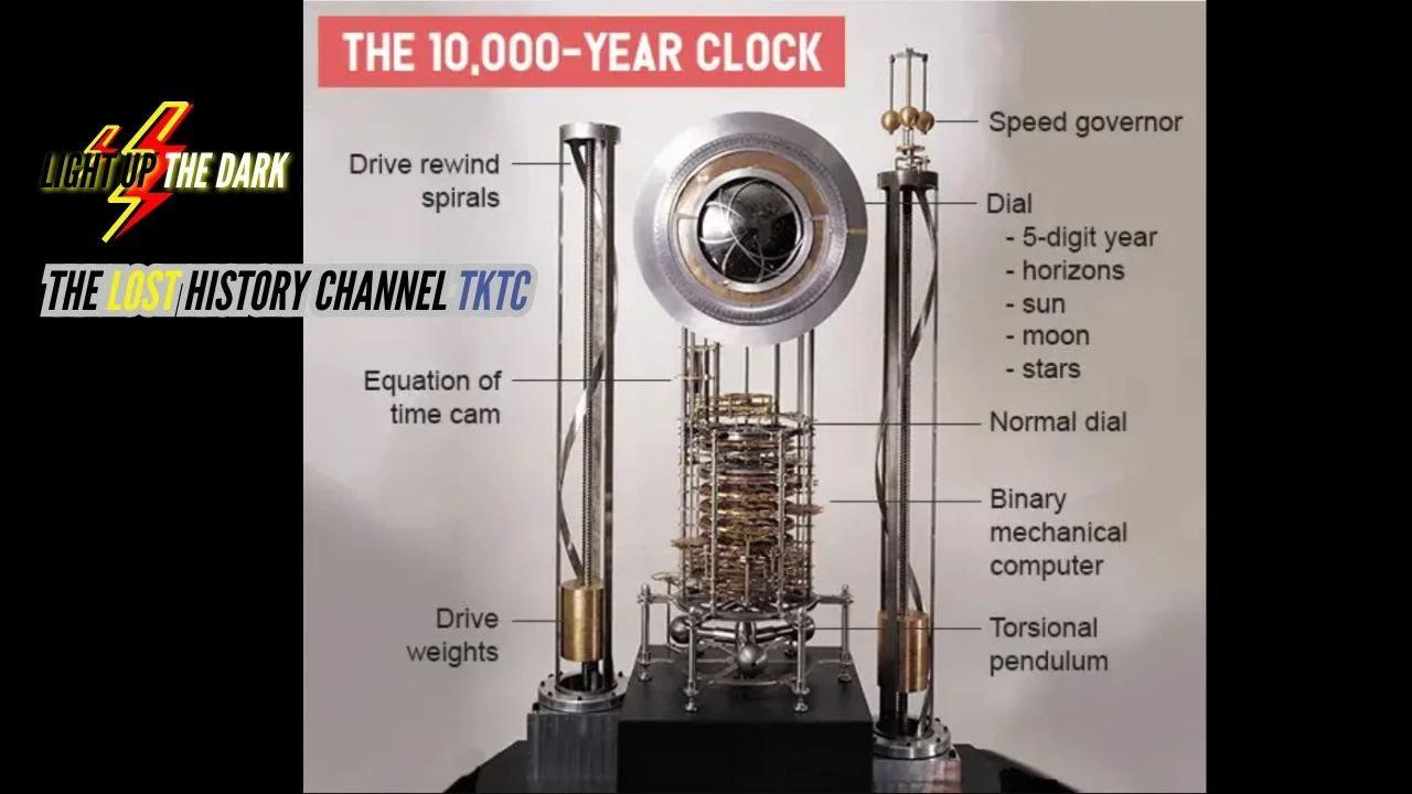 The Incredible 10 THOUSAND Year Clock #thelosthistorychanneltktc # ...