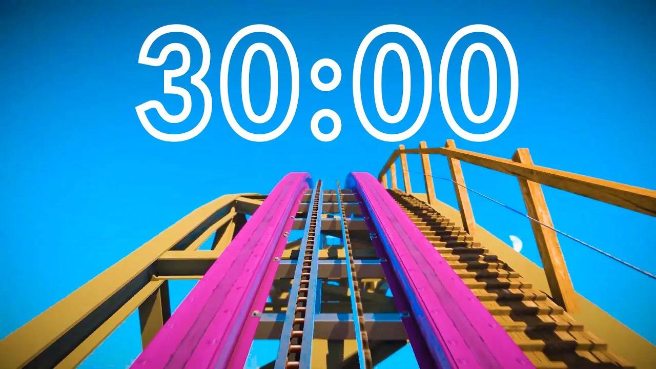 30 Minute Timer (Roller Coaster) 🎢