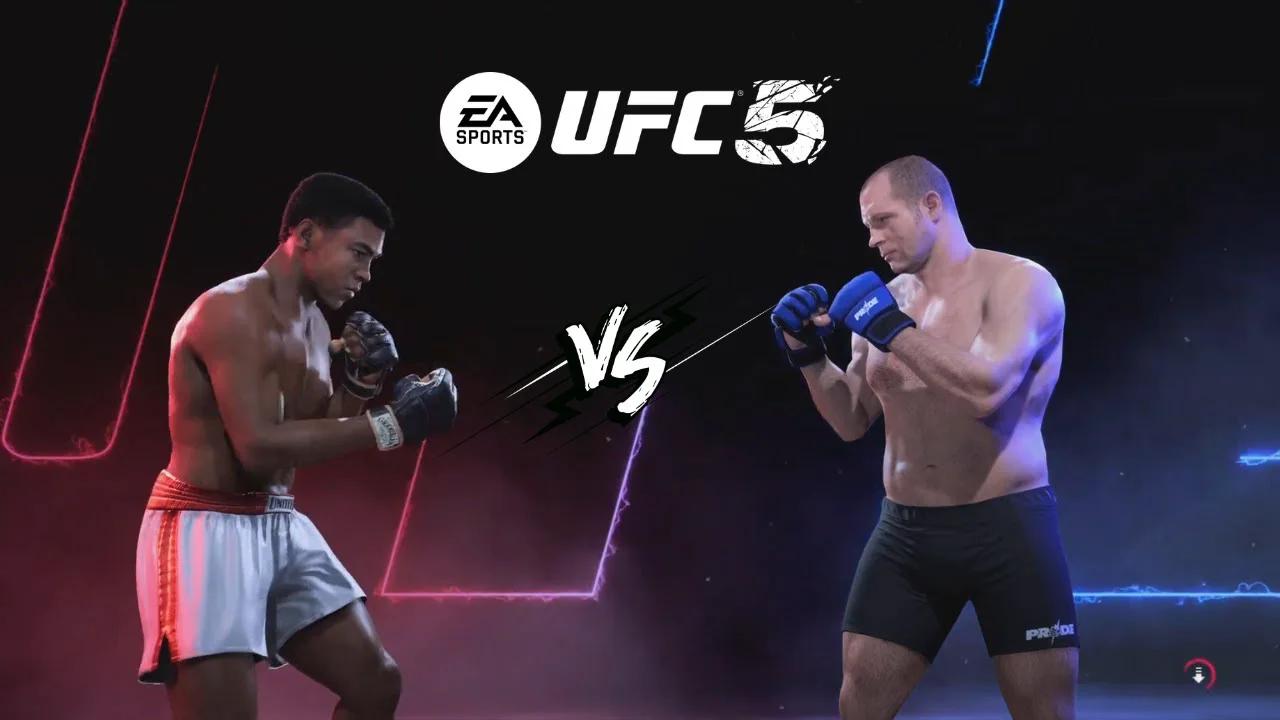 EA Sports UFC 5 - Muhammad Ali '67 vs Fedor Emelianenko '06 (Legendary ...