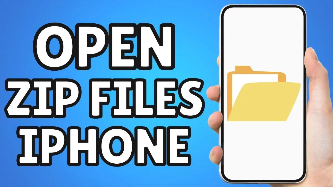 How To Zip File Open In Iphone