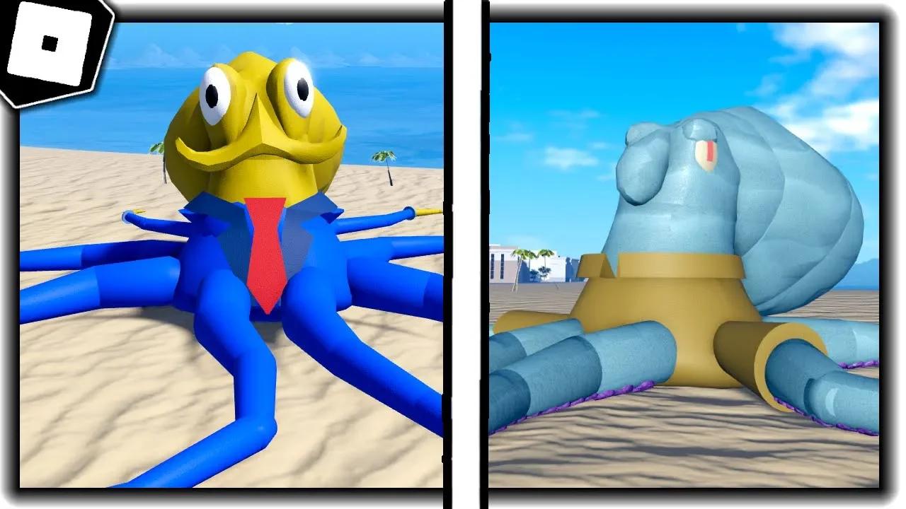 How to get GIANT OCTOPUS BADGE in KAIJU ARISEN [BETA] - Roblox