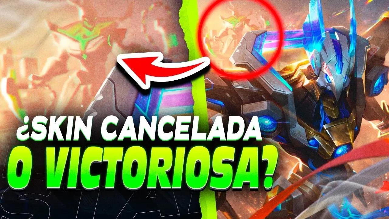 😱¿RIOT REVELA UNA SKIN CANCELADA o SERA LA NUEVA VICTORIOSA?