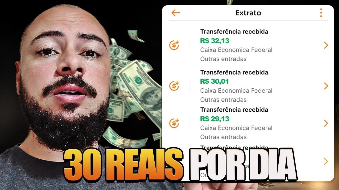 COMO GANHAR R$30 POR DIA COM INVESTIMENTOS SEM TRABALHAR